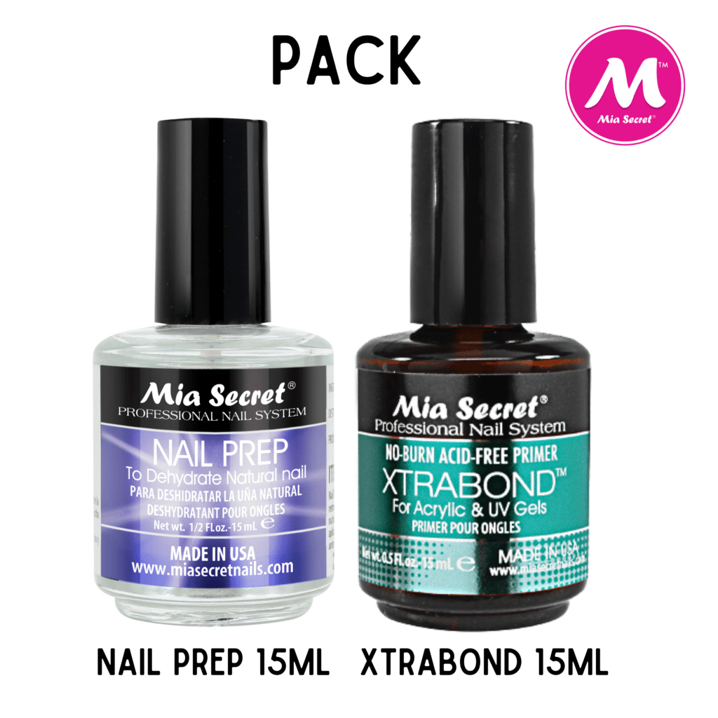 Pack Nail Prep + Xtrabond 15ml Mia Secret - CREATIVA STORE